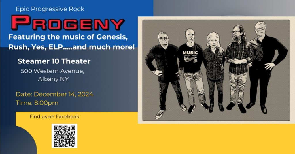 PROGENY Live Debut – Epic Progressive Rock! – Steamer N.10 Theatre